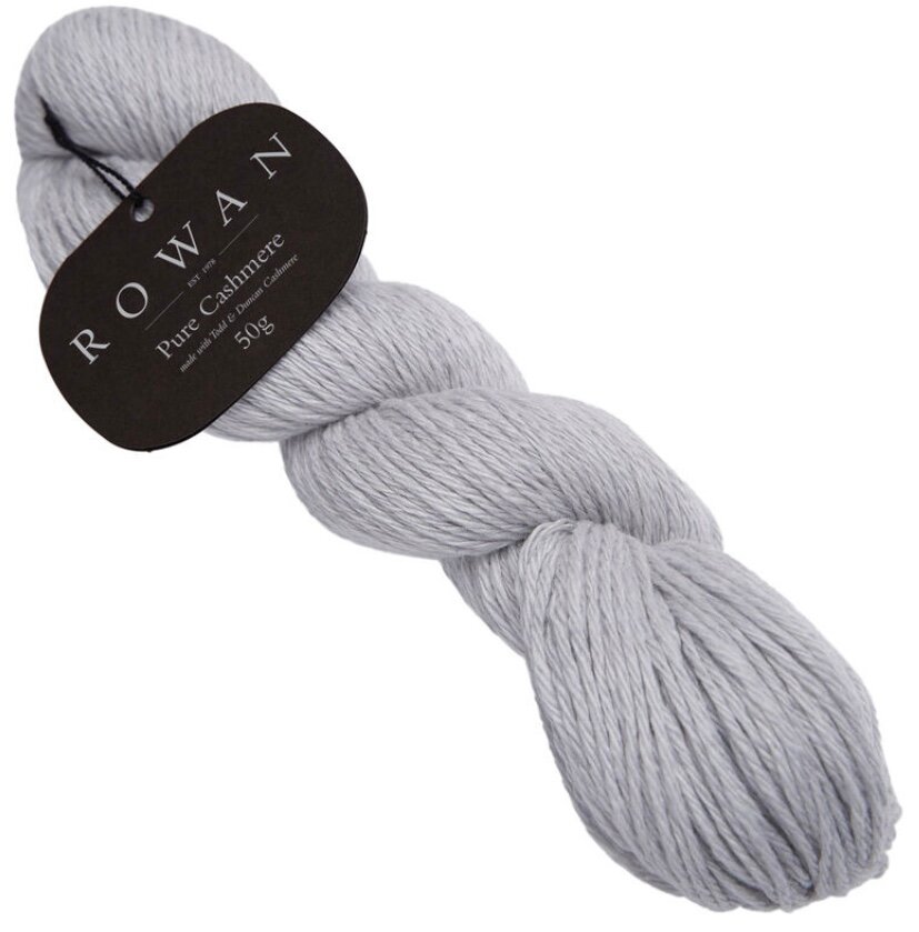Pure Cashmere /Пьюр Кашемир/ пряжа Rowan, 100% кашемир, 50г/137м, 9802237 (099, *, potash (пошат), белый)