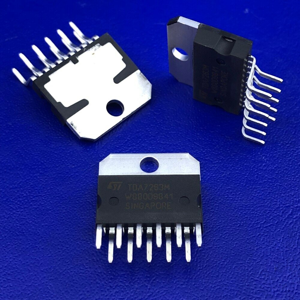 1 штука TDA7263M 2x12W MULTIWATT-11 двойной усилитель мощности звука класса AB