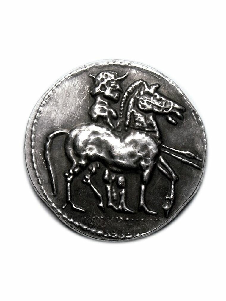 Античная монета #8 серебро сувенирная копия монеты, нумизматика, деньги для коллекции