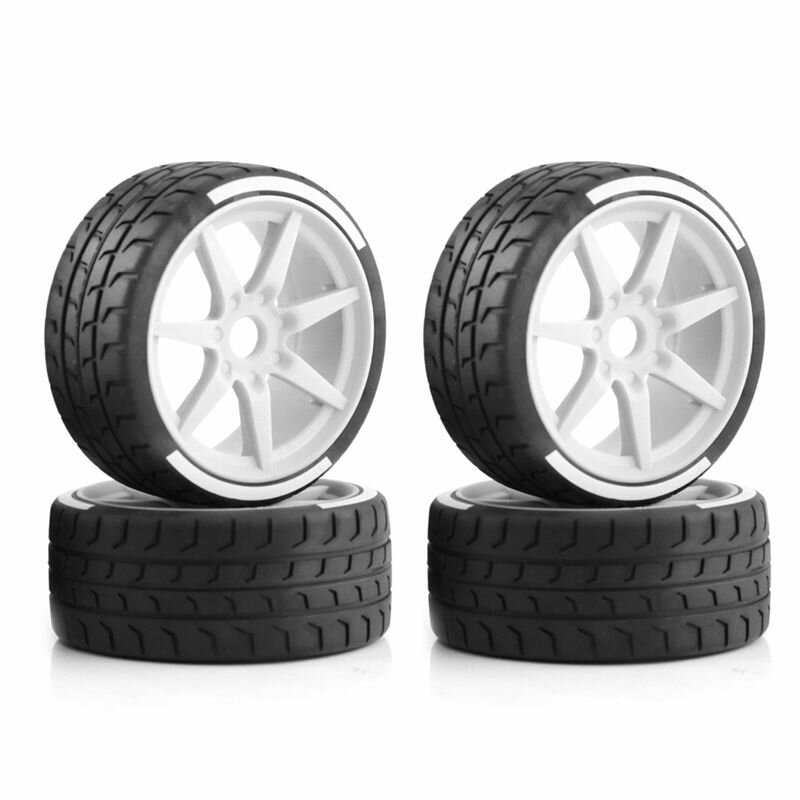 4 шт. 43X102 шина, 17 мм, шестигранное колесо совместим с Arrma 1/7, нарушение безграничного 1/8, WR8 RC Car Upgrade Parts, 3 -HJ