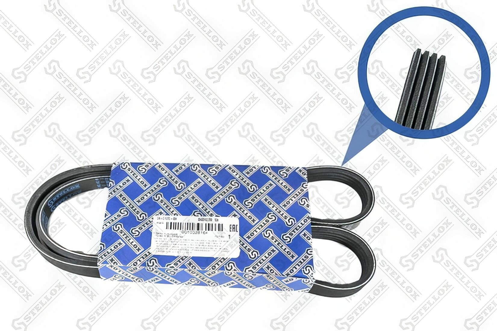 Ремень поликлиновой 4PK1070 для КИА Соренто 1, Тойота Камри, Королла, Стэйшн, Фольксваген Поло 2 04-01070-SX STELLOX