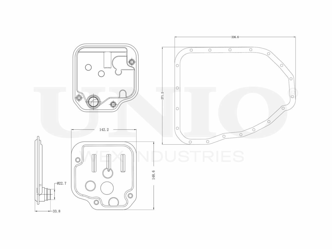 Фильтр АКПП, для КИА Рио III 11-, Сид 06-, Хендай Солярис