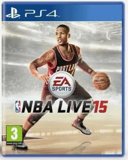Игра NBA Live 15. Уцененный товар для Playstation 4