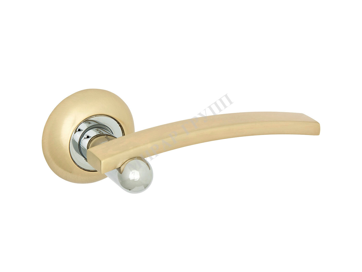 Дверная ручка Palladium "Asolo" матовое золото