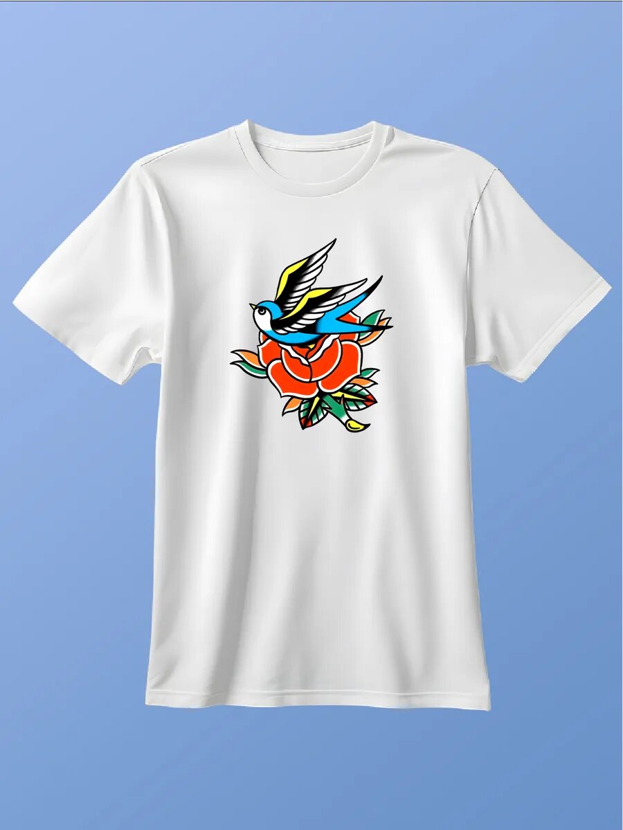 Футболка колибри