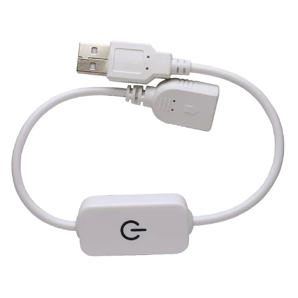 HEGUOGUO USB кабель-переключатель 28 см черный USB Touch White