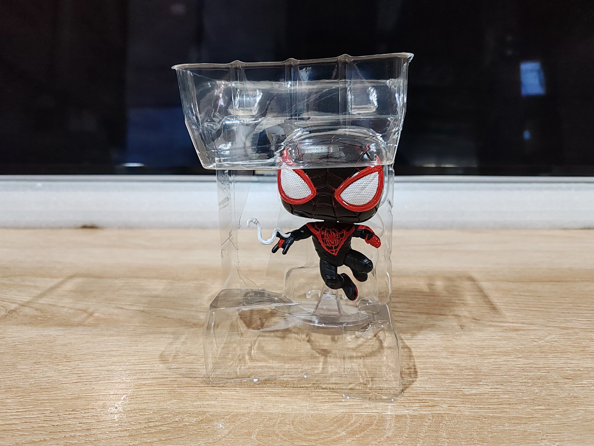 Фигурка Funko POP! Marvel: Spider-Man 2: Games Verse: Miles Morales Upgraded Suit 970 (76108)