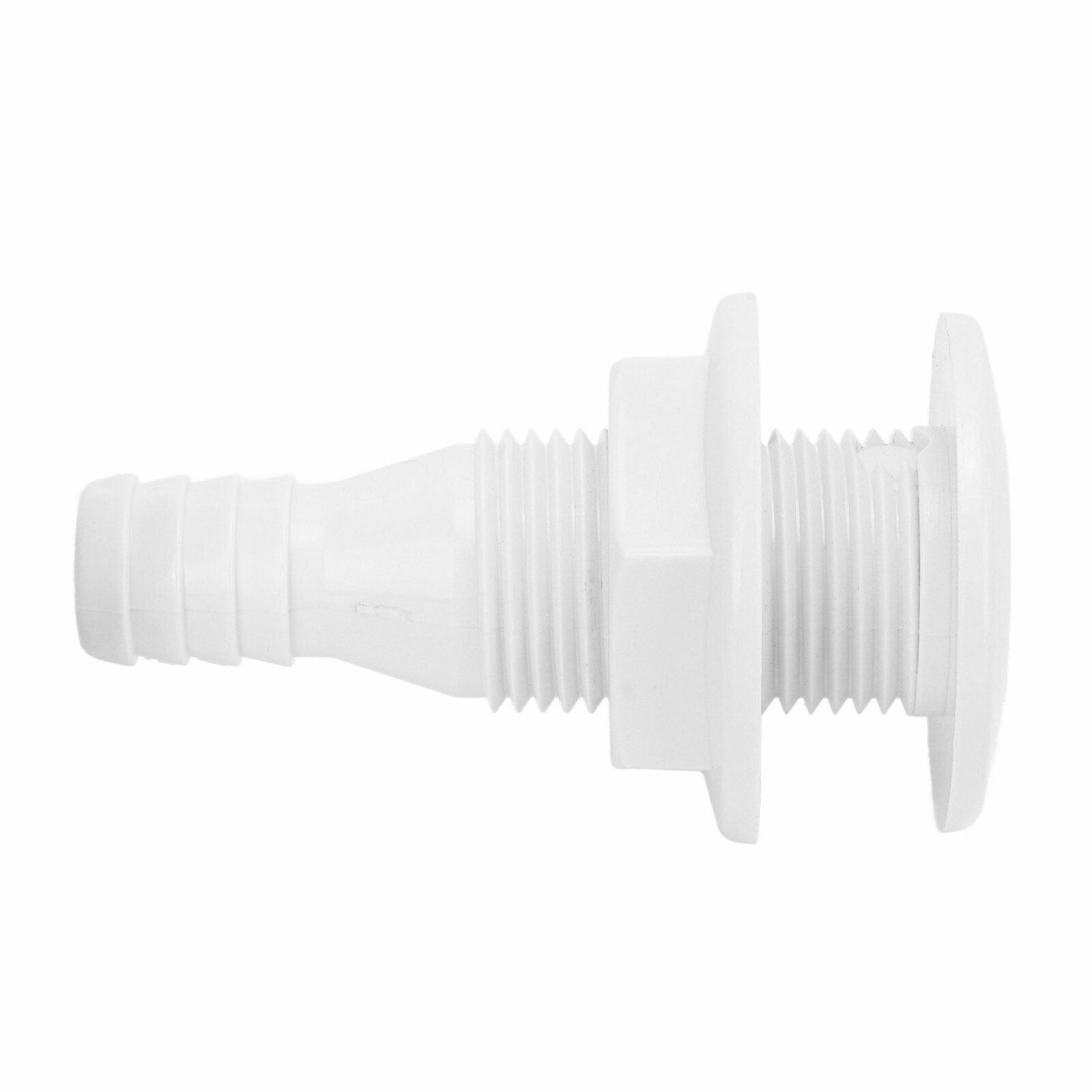 Соединение через корпус лодки, прямой сливной патрубок 5/8 дюйма, переходная заглушка выхлопных фитингов