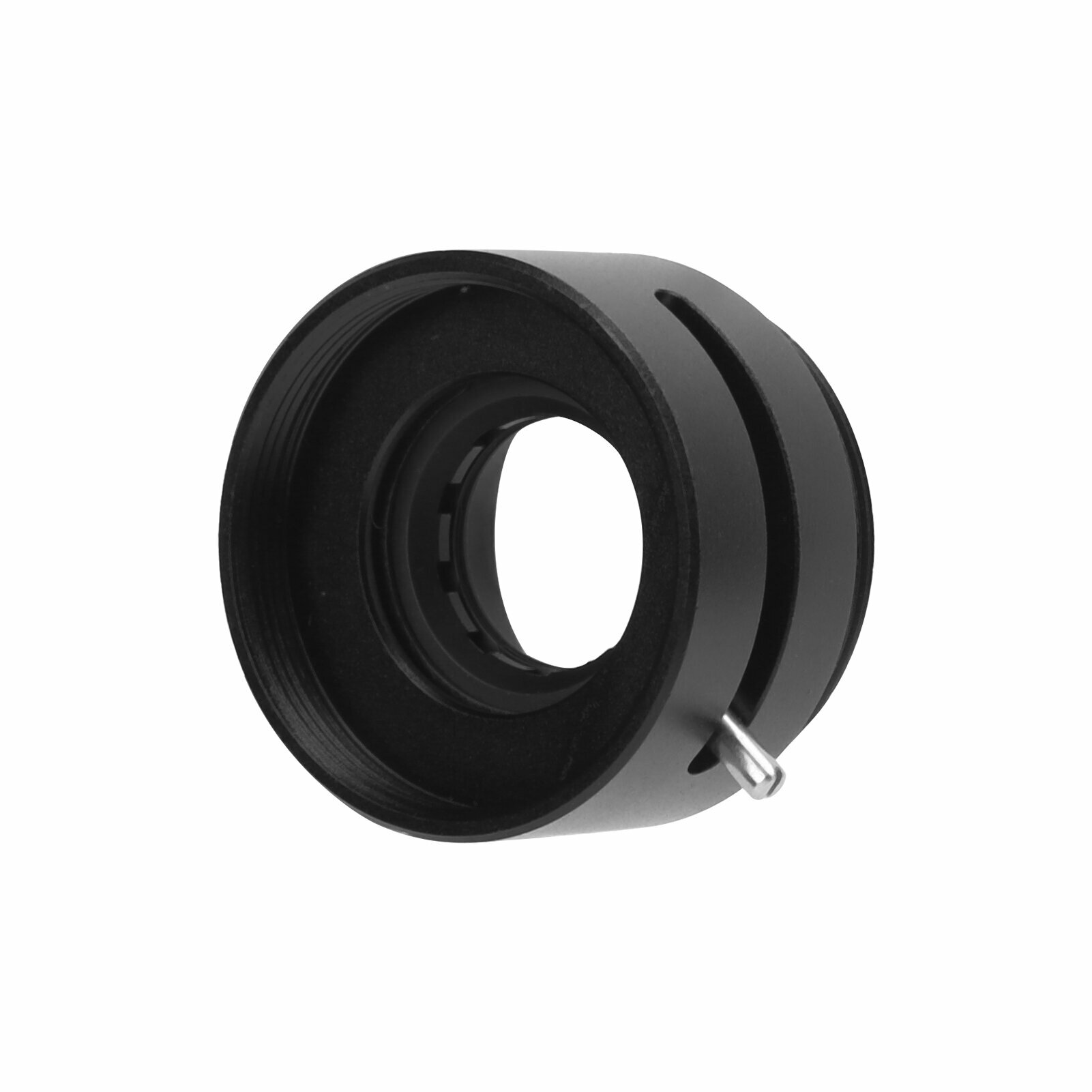 Адаптер кольца объектива C на CS с регулируемой диафрагмой 1-12мм, черный, 18г для полной ручной настройки