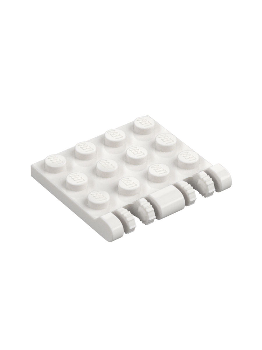 Деталь Lego Hinge Plate 3 x 4 Locking Dual 2 Fingers (44570)