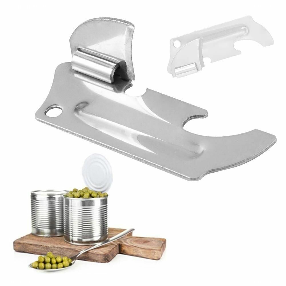 Многофункциональная открывалка для консервных банок из нержавеющей стали, складная мини-открывалка для бутылок, кухонные принадлежности