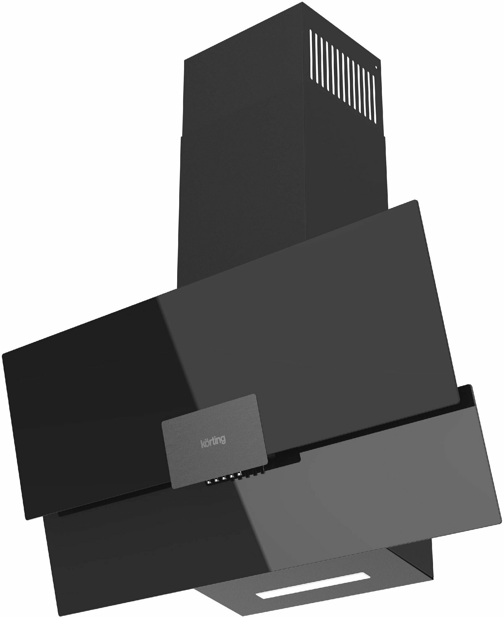 Наклонная вытяжка Korting KHC 96373 BXGN