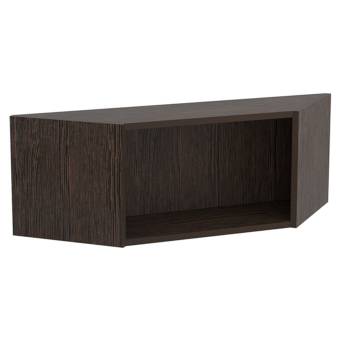 Антресоль угловая Эконом №5 (торец 300мм), Дуб Венге. Производитель товара - компания ТОБ.