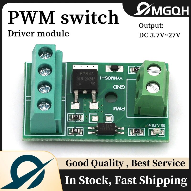 Модуль привода изоляции оптопары MOS, триггерный переключатель полевого транзистора, 3 В-20 В, 1pcs