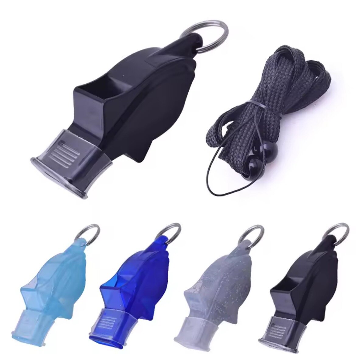 Высококачественный спортивный свист без семян пластиковый свист футбольный баскетбольный судья дельфин свист