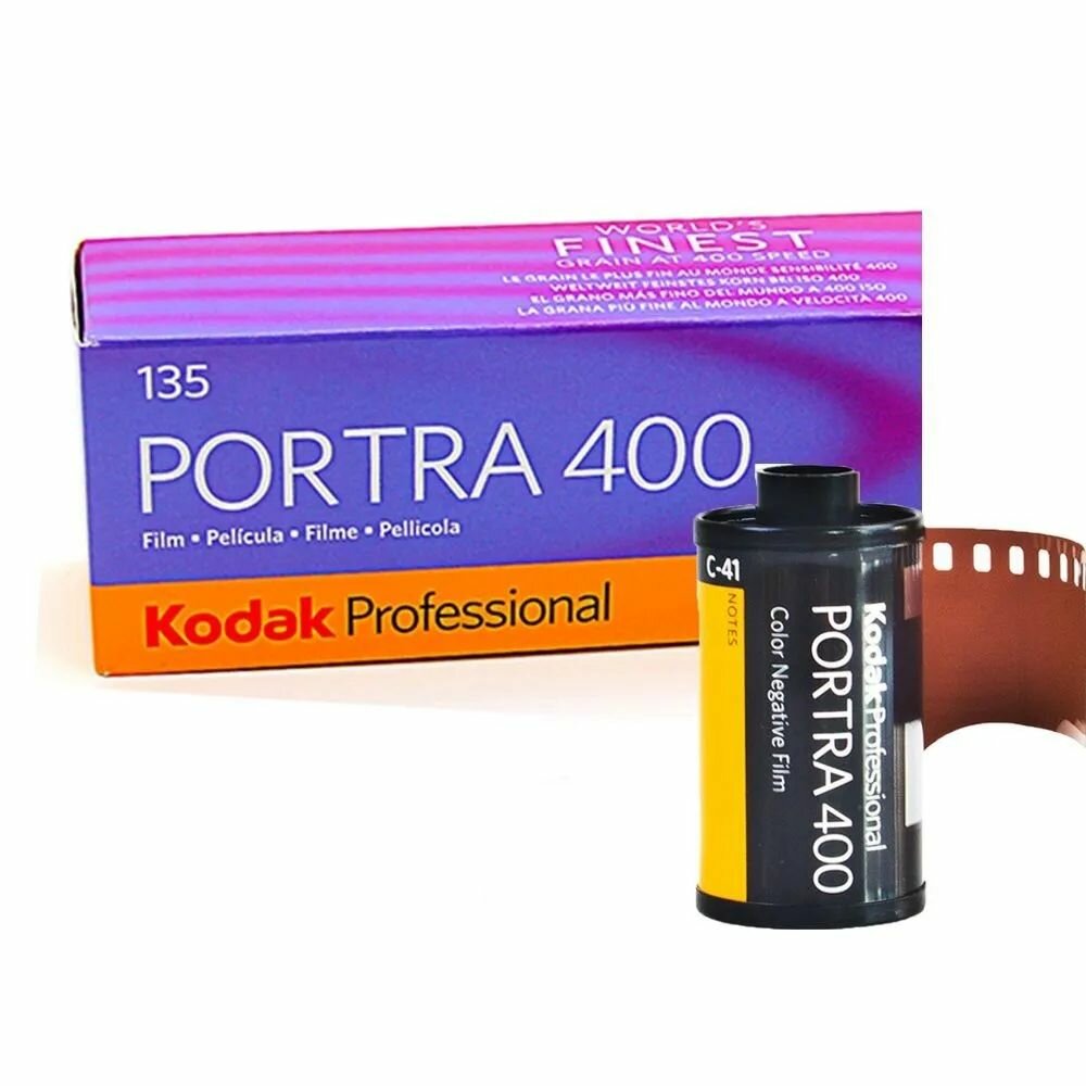 Фотопленка Kodak Portra 400 (36 кадров, 1 шт в пластиковой коробочке)