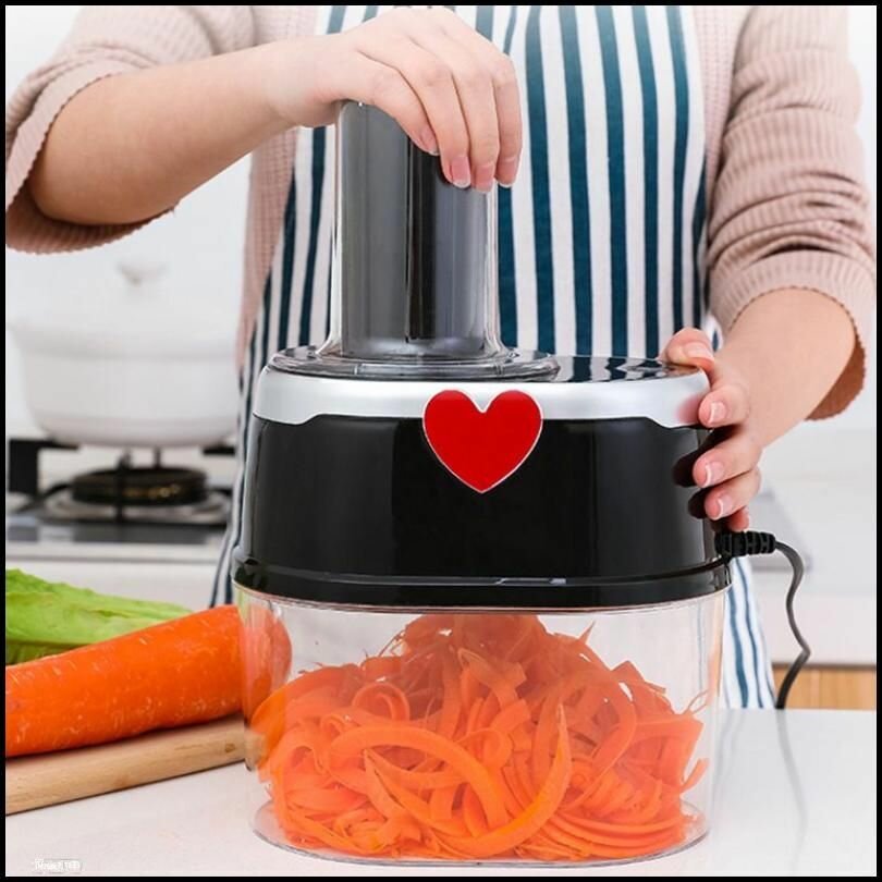 Многофункциональный электрический овощерезка. капусторезка молния