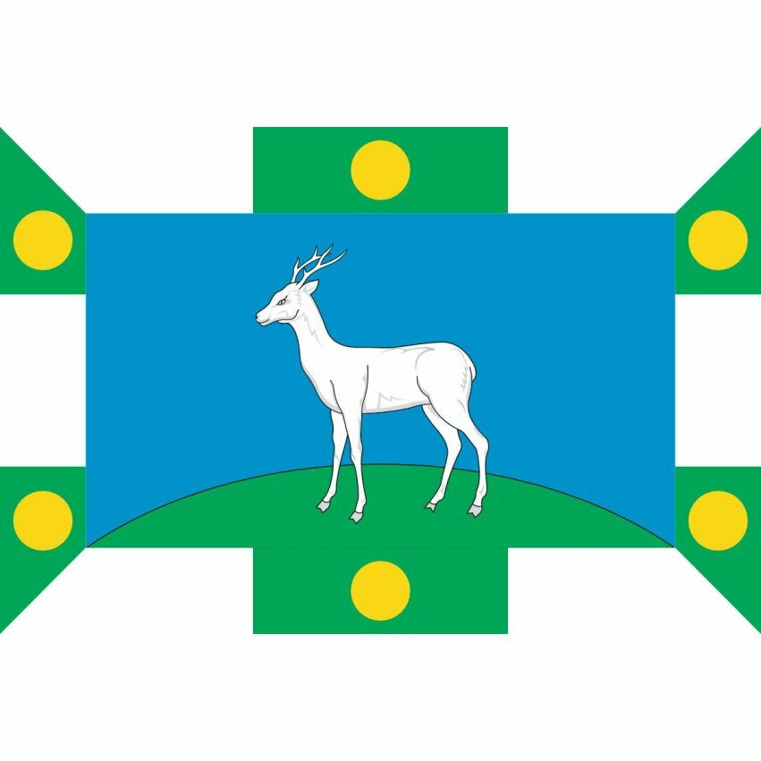 Флаг Волжского района (Самарская область) 135x90 см.