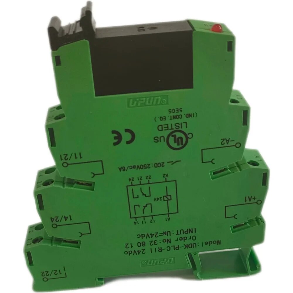 UPUN Модуль релейный UDK-PLC-RII 24Vdc 328012