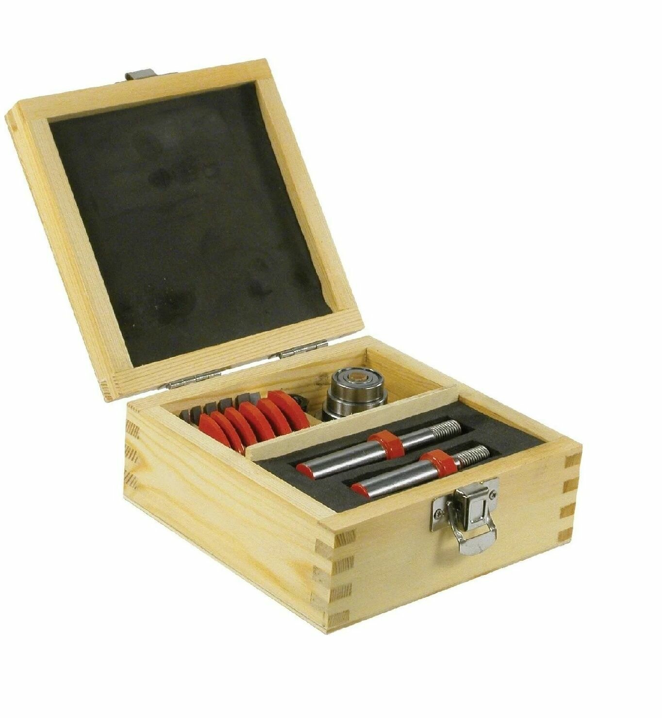 Фреза кромочная фальцевая наборная с подшипником Кратон PROFESSIONAL 51,0х3,0/4,0 - 5,0/6,0 мм, хв.