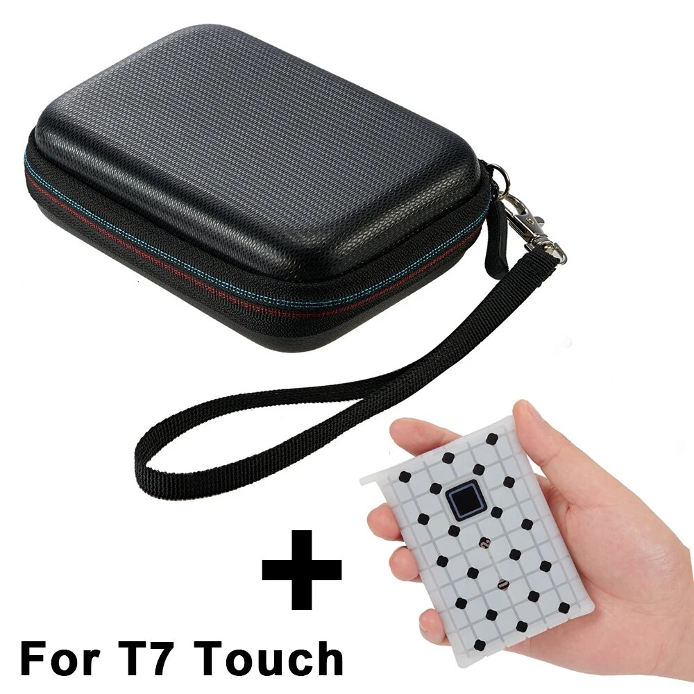 Двойной защитный чехол Ryintic для Samsung T7/T7 Touch/T7 Shield/T9 SSD For T7Touch White