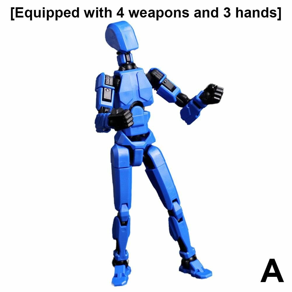 Супер крутая модель робота, в комплекте четыре ручных оружия и три формы рук