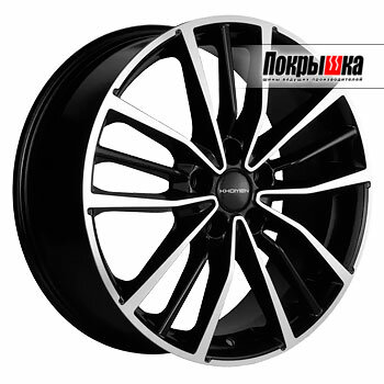 Диски литые Khomen KHW1812 7.0х18/5х108 D60.1 ET33.0, Black-FP