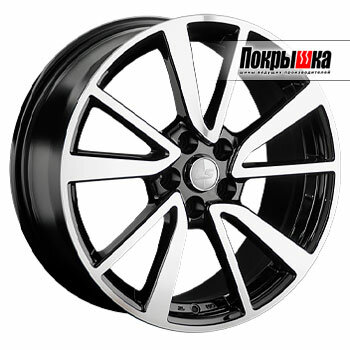 Диски литые LS Wheels LS-1334 7.5х18/5х108 D60.1 ET33.0, BKF