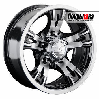 Диски литые LS Wheels LS-883 7.0х15/5х139.7 D108.5 ET-10.0, BKF
