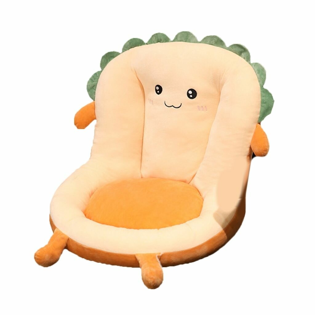 Прекрасная напольная подушка, мягкий плюшевый стул, диван, приклад, прочный коврик с забавными деталями, для офиса, столовой и автомобиля