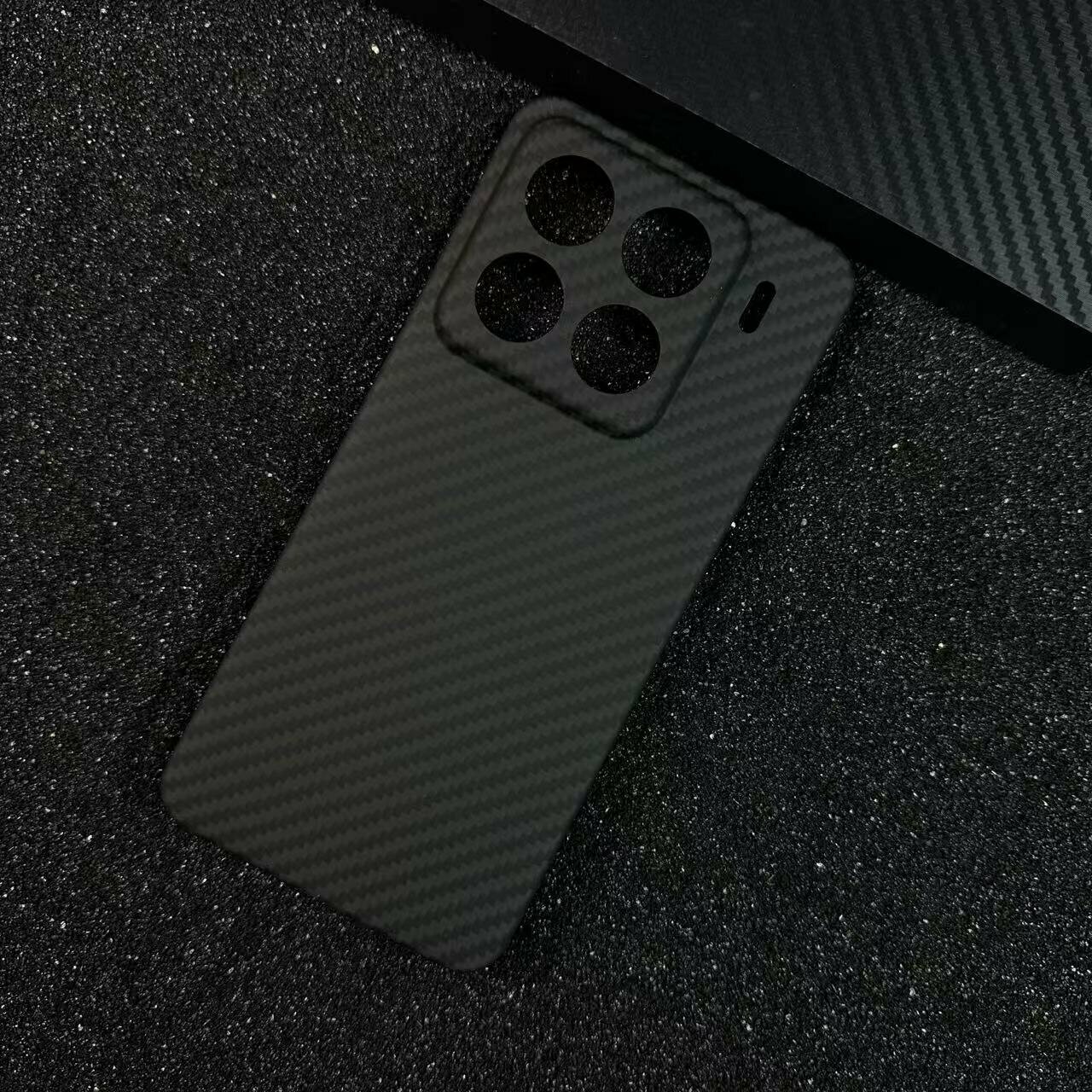 Карбоновый чехол Carbon Shield для Xiaomi 15 CamShield 1500D
