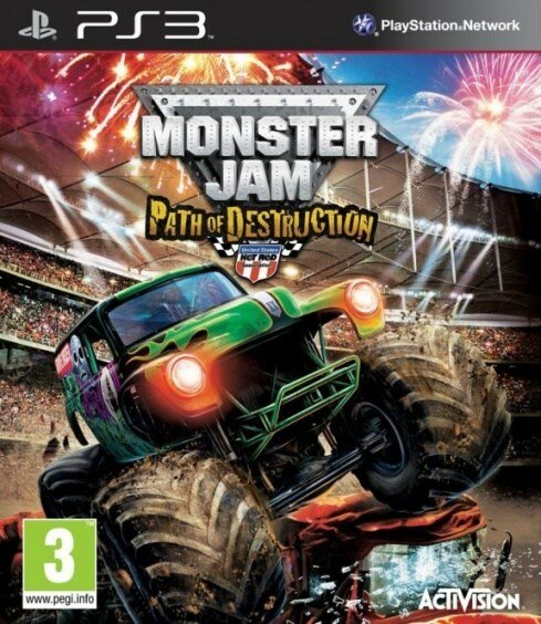 Monster Jam: Path of Destruction (PS3) Б/У