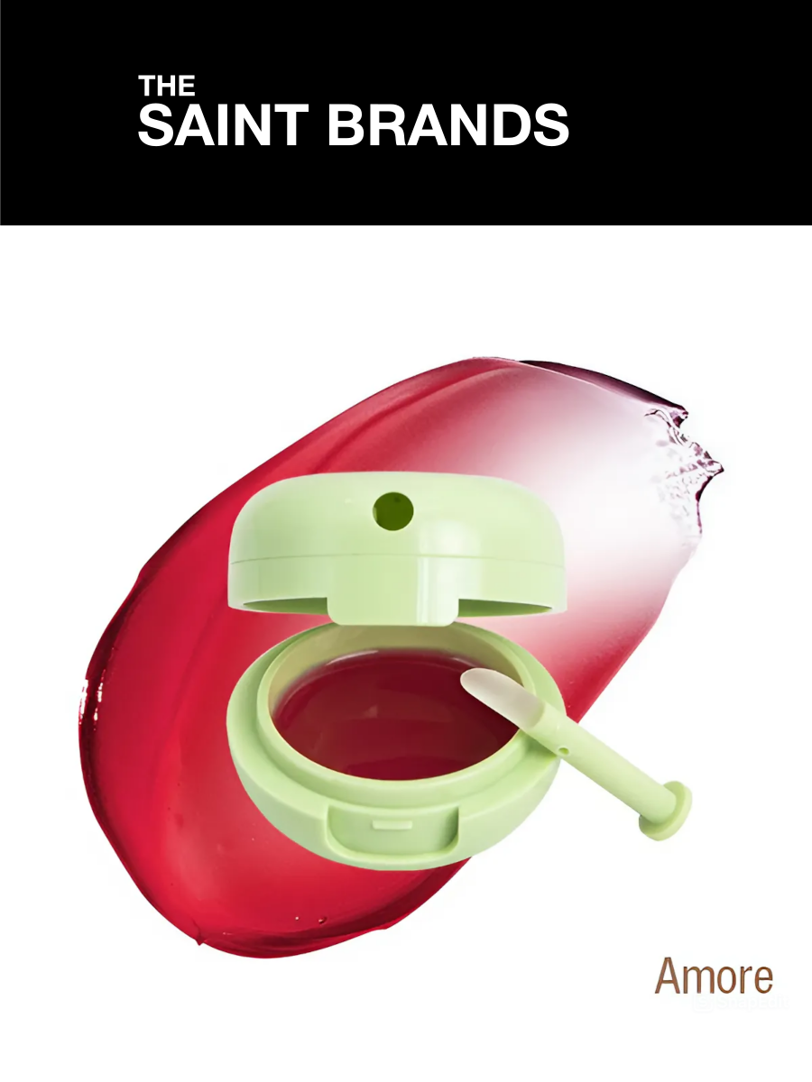 Блеск-бальзам для губ (текстура желе) Pixi LipMask оттенок Amore баночка 8g