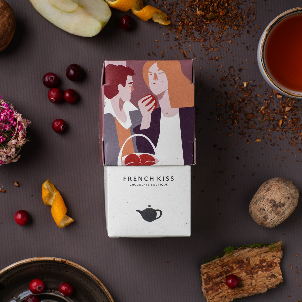 Ройбуш Клюква-апельсин, FRENCH KISS