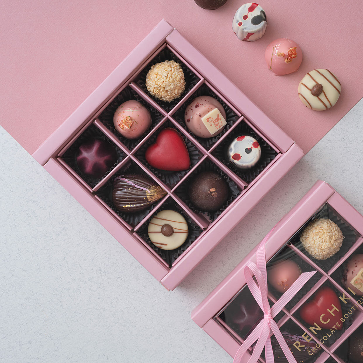 Подарочный шоколадный набор конфет Frenchkiss, Жувиньяк, в подарок