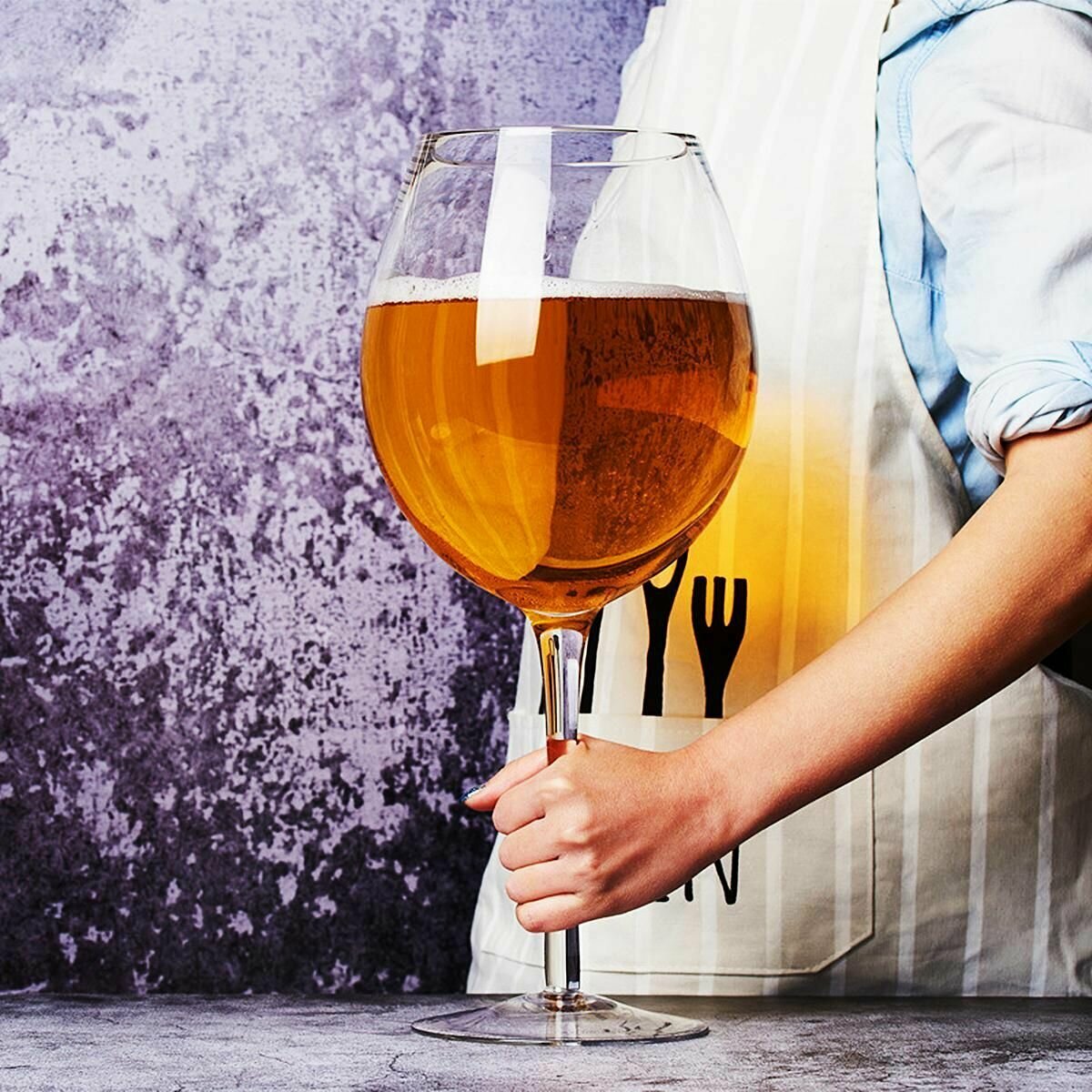 Гигантский бокал из стекла (3 литра)