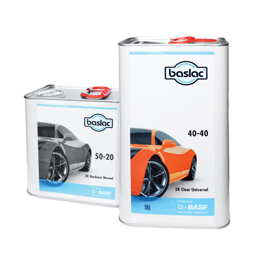 Лак 40-40 Baslac, 5л+2,5л отвердитель 50-20