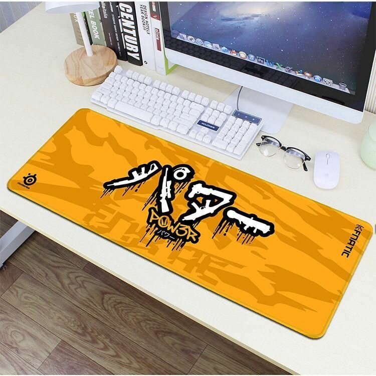 SteelSeries QcK Edge, средний игровой противоскользящий прочный коврик для мыши, 1 шт.