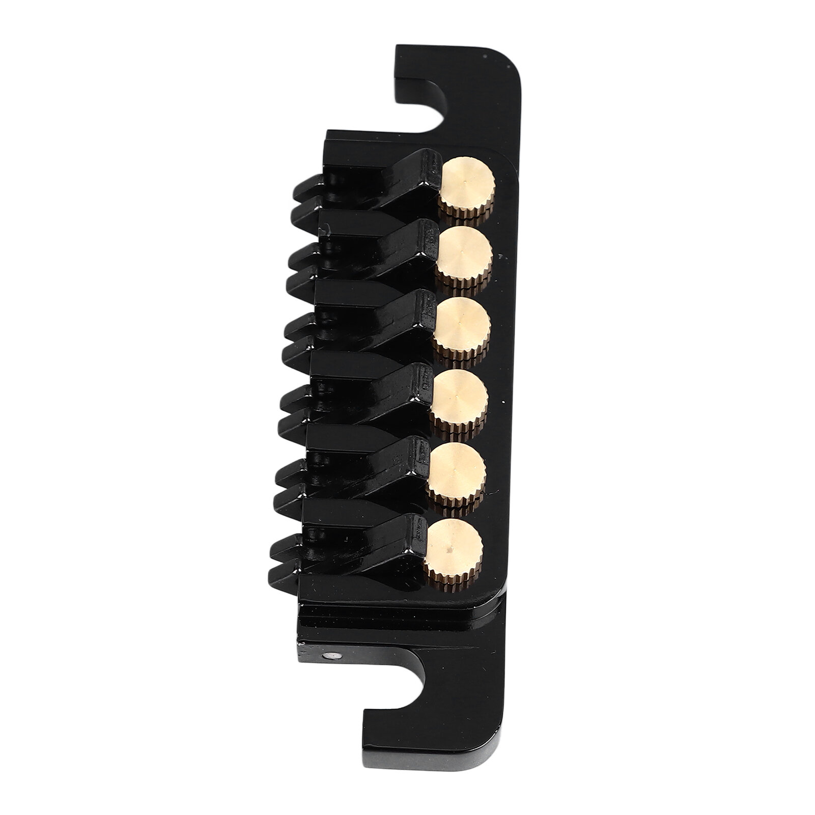 Замена хвостовика гитарного моста в винтажном стиле, алюминиевый сплав, медь, 6-струнная электрогитара, стоп-бар, черный