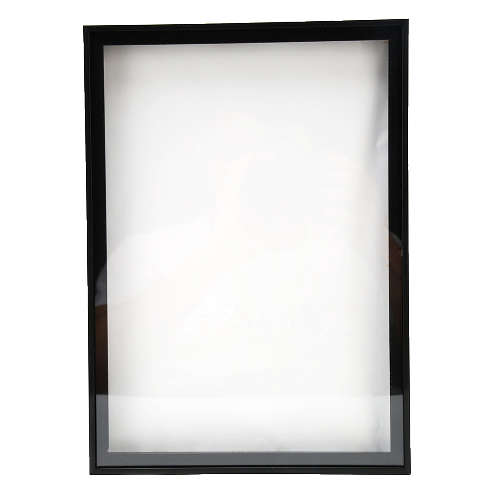 Пластиковая фоторамка с кронштейном, легко разбираемая, декоративная фоторамка для сухоцветов, ракушки, черная