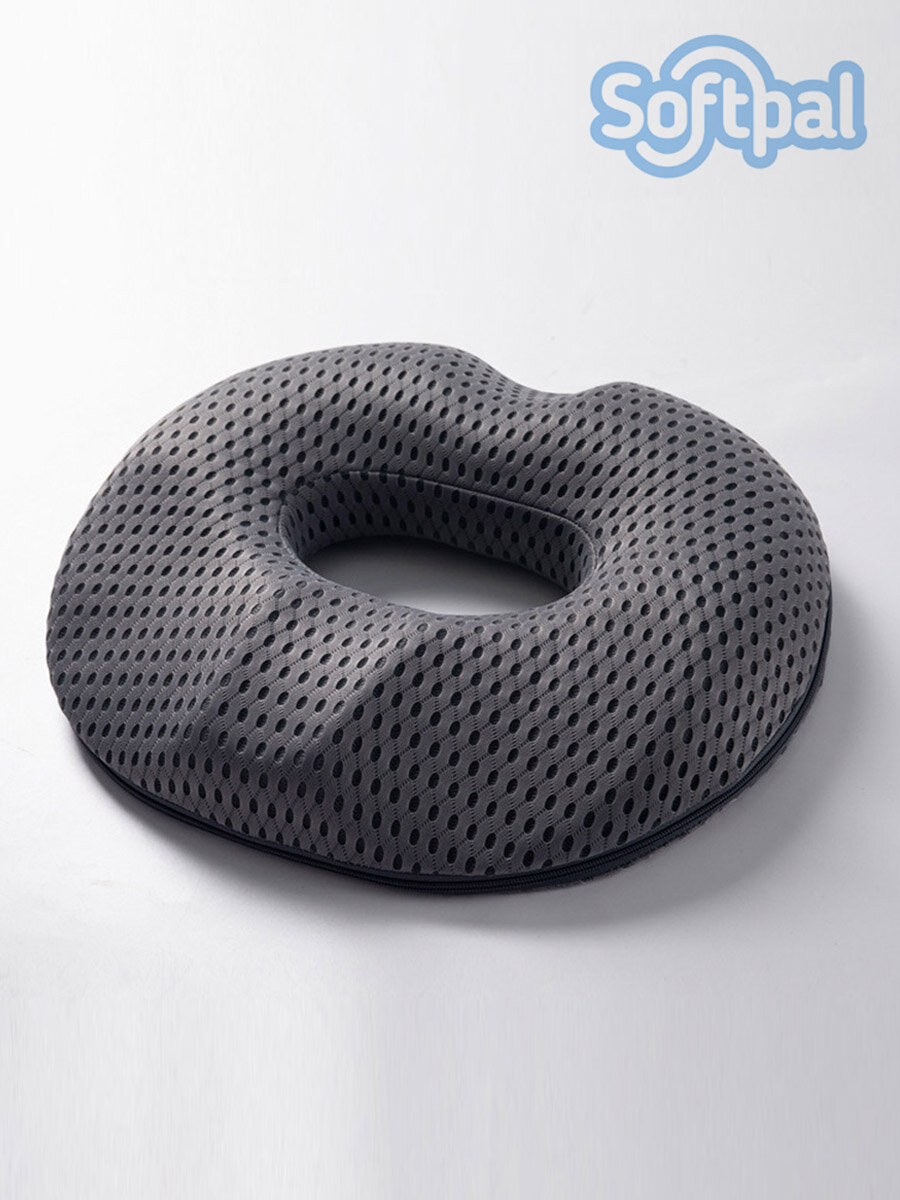 Подушка ортопедическая на кресло, стул с эффектом памяти, для беременных, для позвоночника, копчика