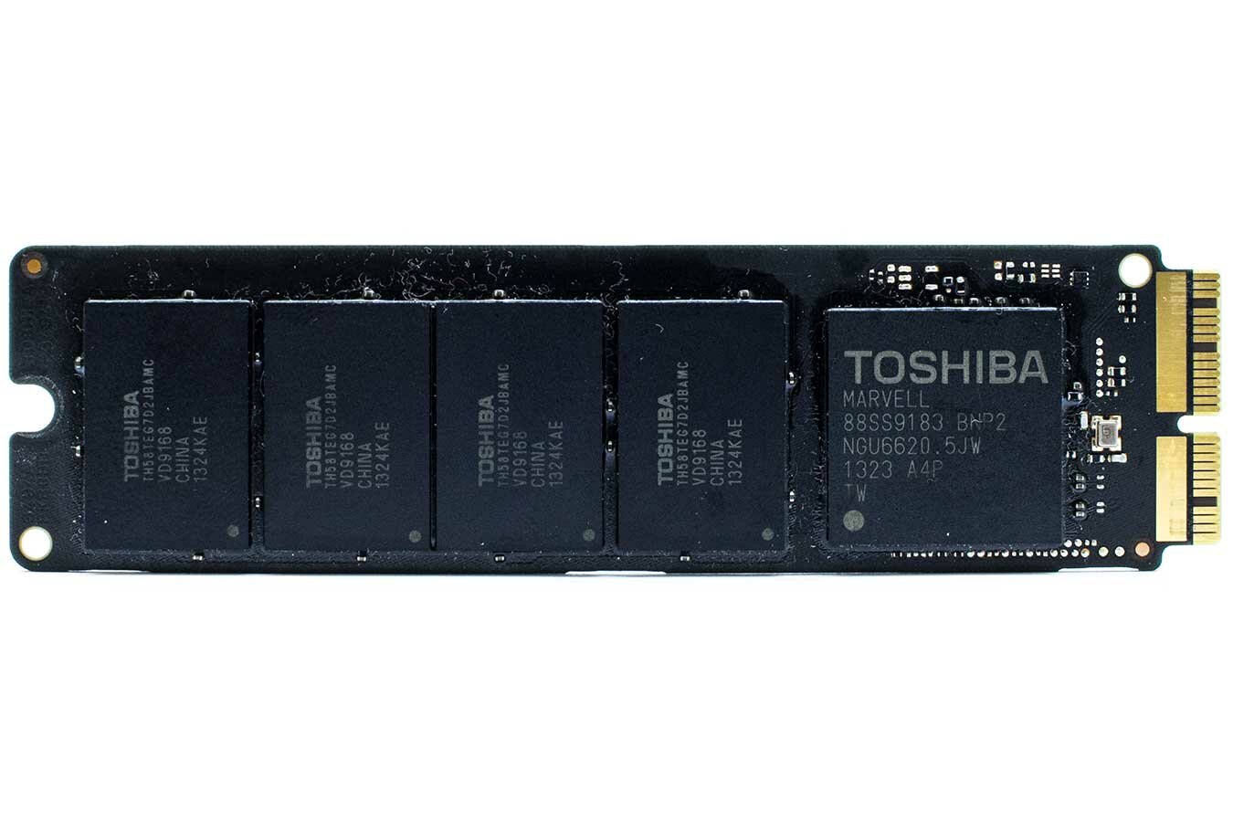 Внутренний накопитель SSD диск на 128 ГБ для Apple MacBook Air A1465/A1466 2013-2014 года, (655-1816B)
