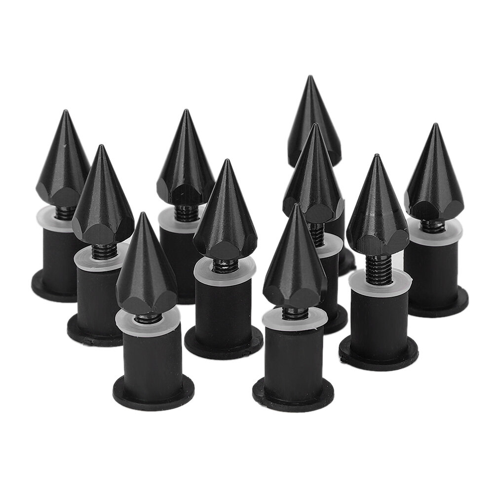 Болты для крепления ветрового стекла, винты M5, гайки, аксессуары для тюнинга мотоциклов, черный цвет.