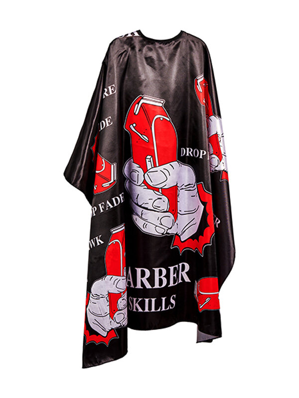 Накидка парикмахерская 140х160см Barber Skills
