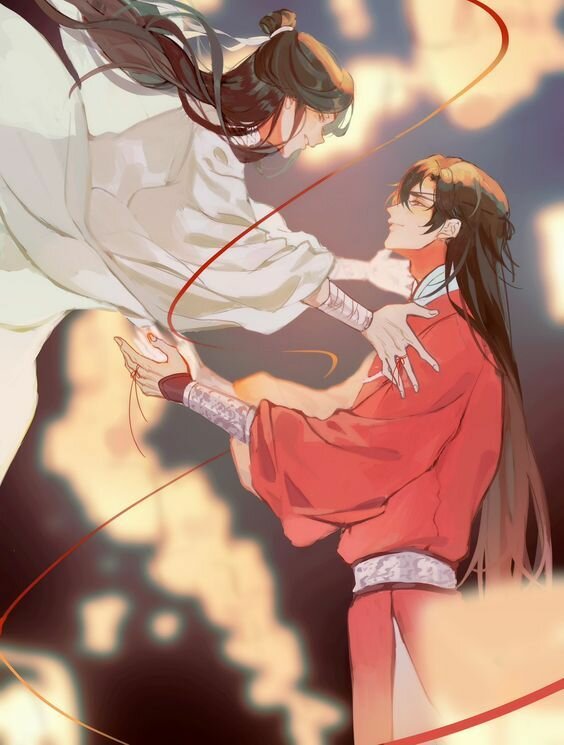 Алмазная Картина "Благословение Небожителей Аниме" 5D Круглый Бриллиант 40х50 См.