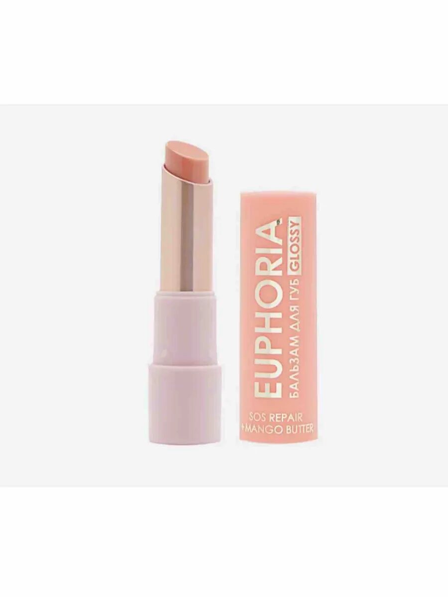 Бальзам для губ ART-VISAGE "Euphoria SOS Repair", с ароматом манго, глянцевый финиш