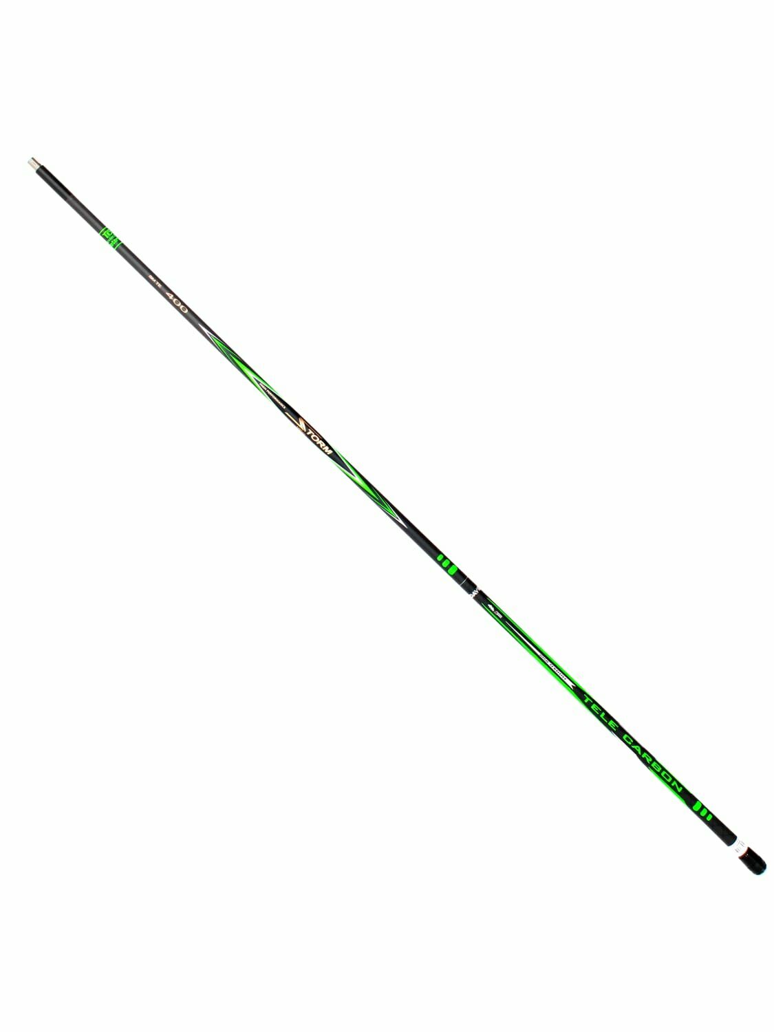 Удилище DAYQ "STORM POLE", маховое, длина 4 метра, без колец, карбон