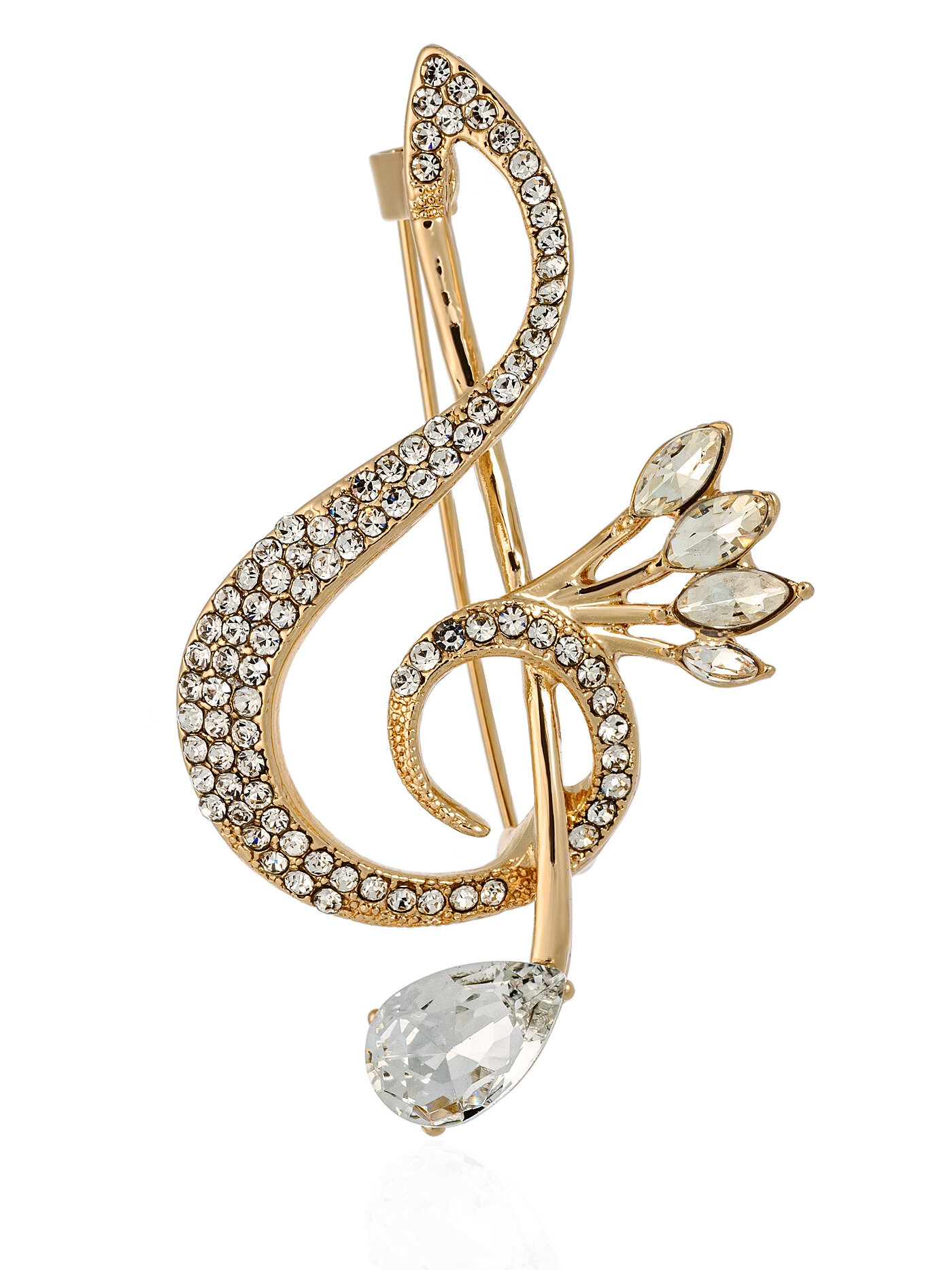 Брошь, кристалл