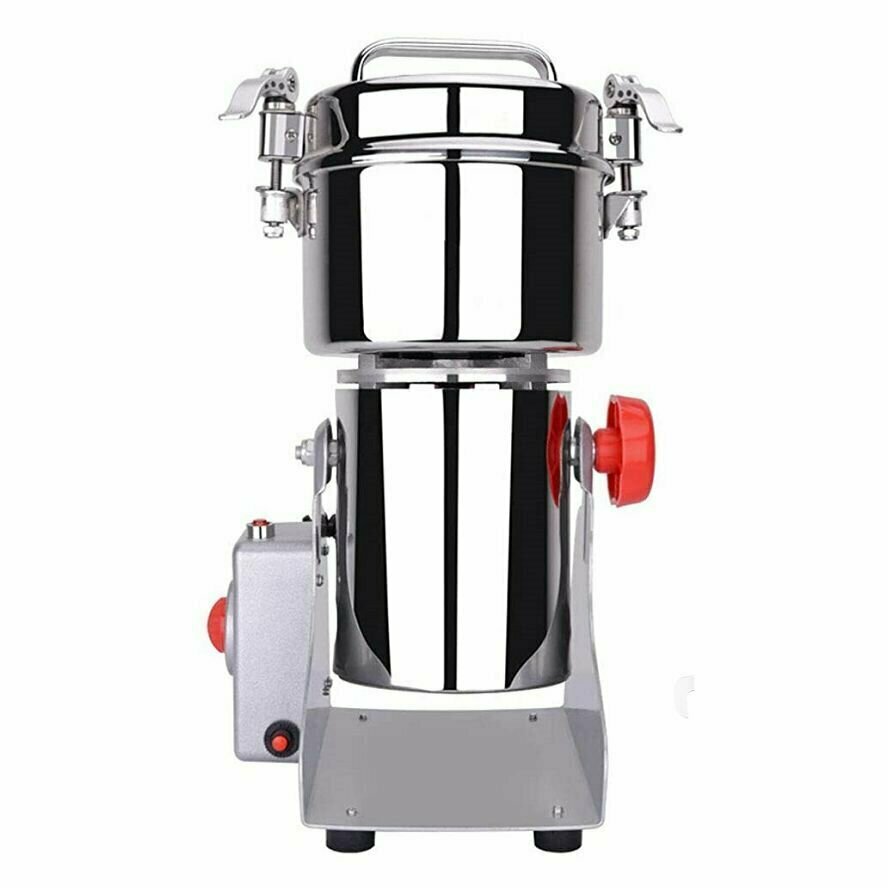 Электрическая мельница 3000 Вт из нержавеющей стали для муки специй кофе и сухих продуктов с таймером