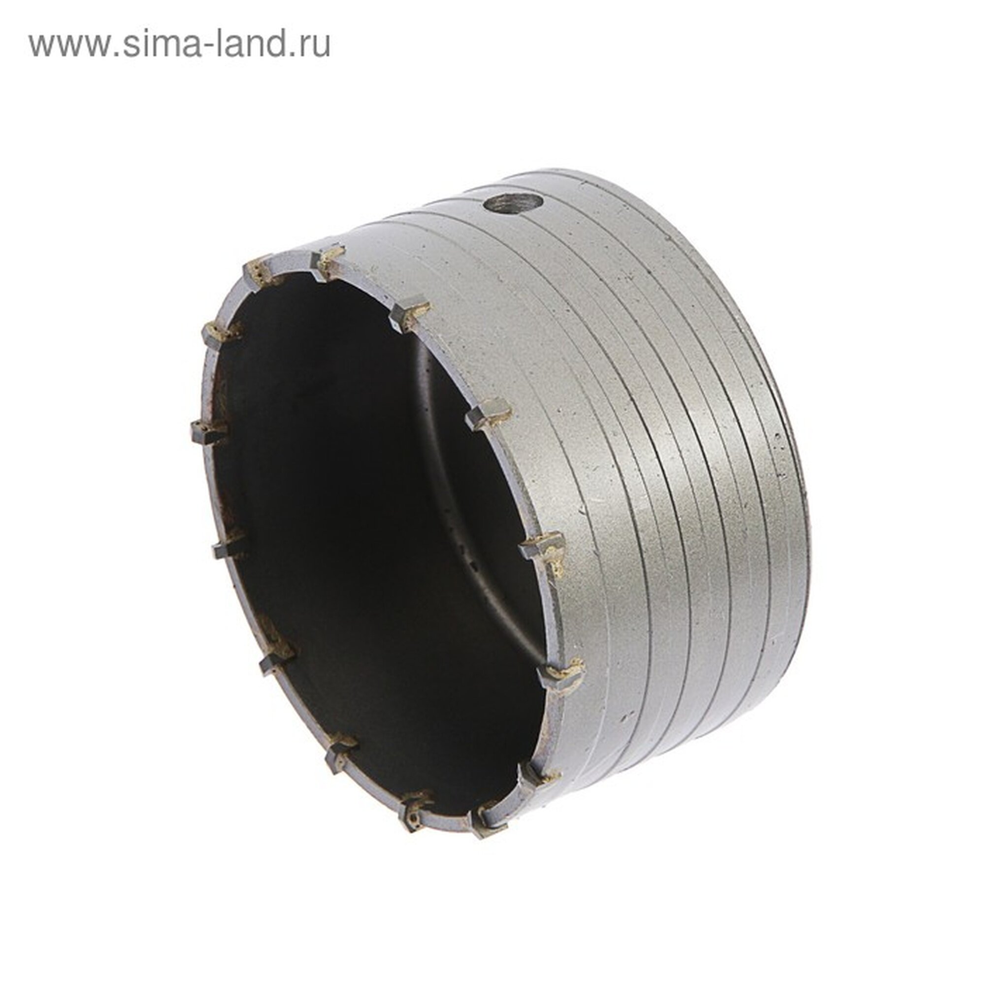 Коронка буровая Тундра, для бетона, кирпича, камня, М22, 110мм